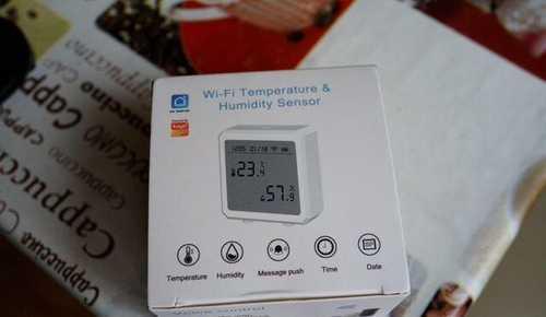 Wi-fi термометр, гигрометр Tuya SmartLife