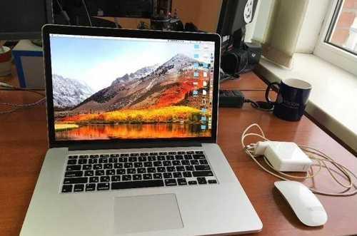 NVidia 750 2gb MacBook Pro 15' i7 16гб 512 2014