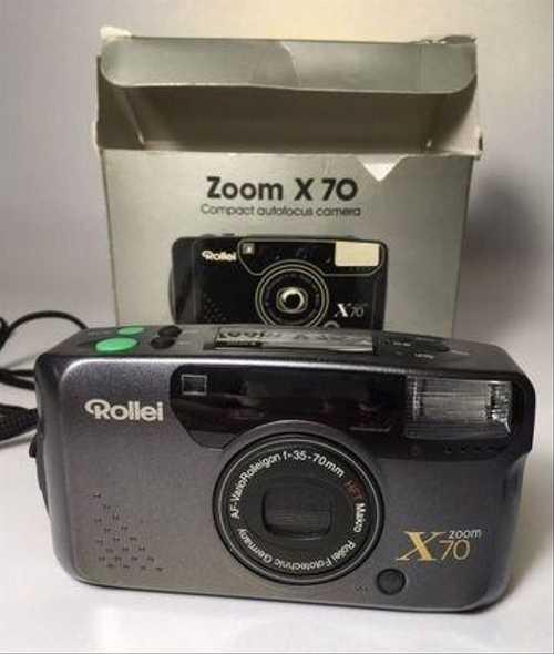 Пленочный фотоаппарат Rollei x70 новый