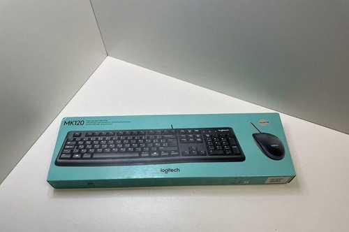 Комплект клавиатура+мышь Logitech MK120 т14205