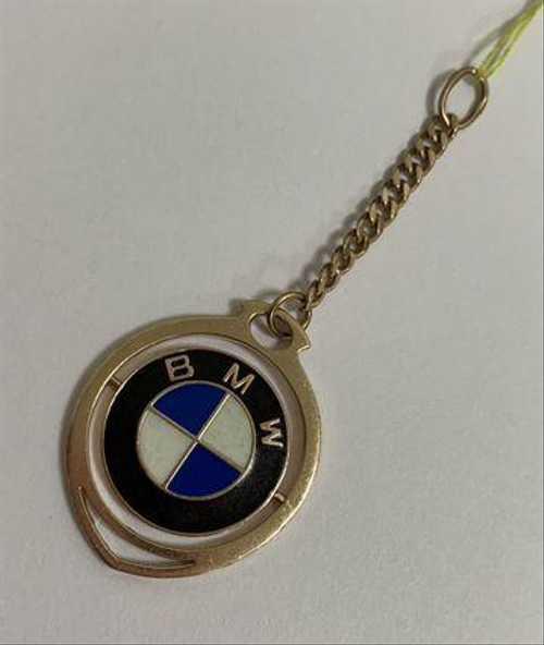 Золотой брелок BMW