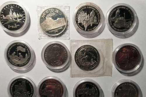 Юбилейные монеты России Молодой (1992-1995)
