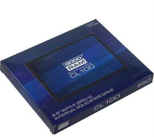 SSD диск Goodram CL100 120 Гб ssdpr-CL100-120 SATA