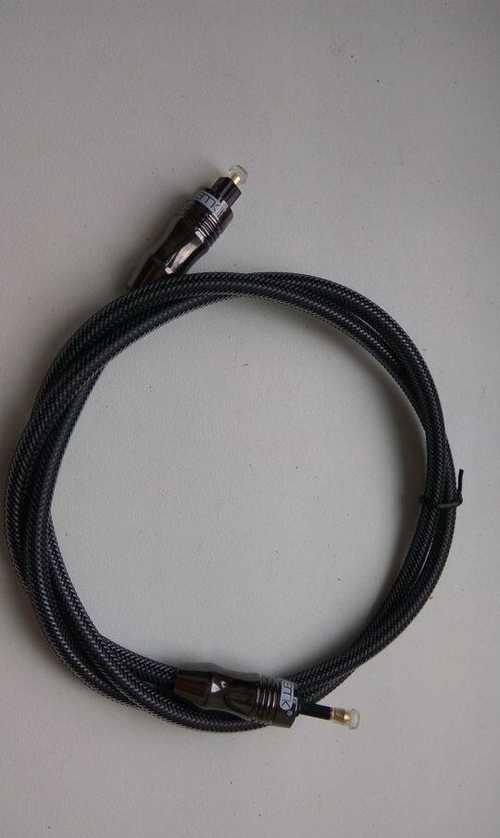 Цифровой Оптический Аудио кабель TosLink, 1 метр