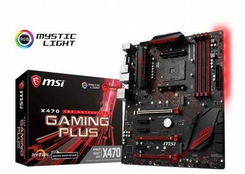 Материнская плата MSI X470 Gaming Plus am4