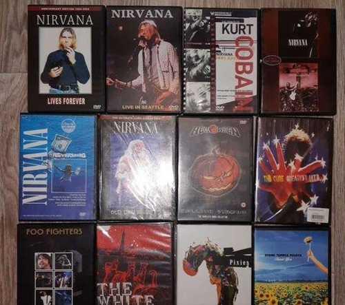 DVD Nirvana, White Stripes, Clash, Offspring, Hell