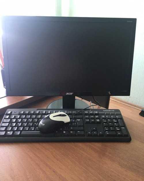Монитор LG,мышка и клавиатура (можно отдельно )
