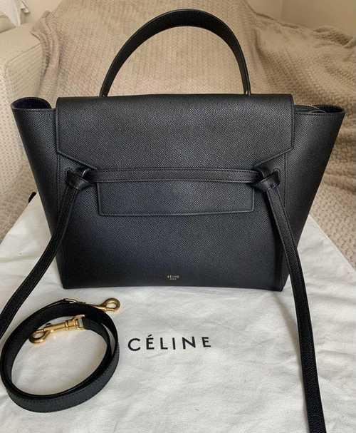 Celine Mini belt BAG IN grained calfskin