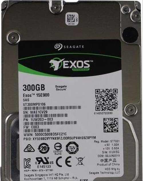 Жесткий диск Seagate Exos 15E900 300 Гб ST300MP010