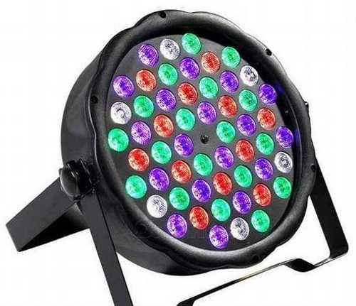 Светомузыка Стробоскоп LED Par54 x3W Rgbw Mic DMX