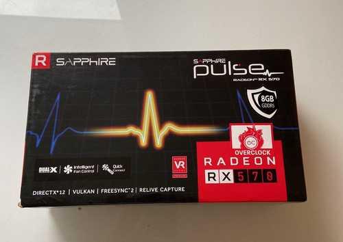 Видеокарта Sapphire pulse Radeon RX570 8G