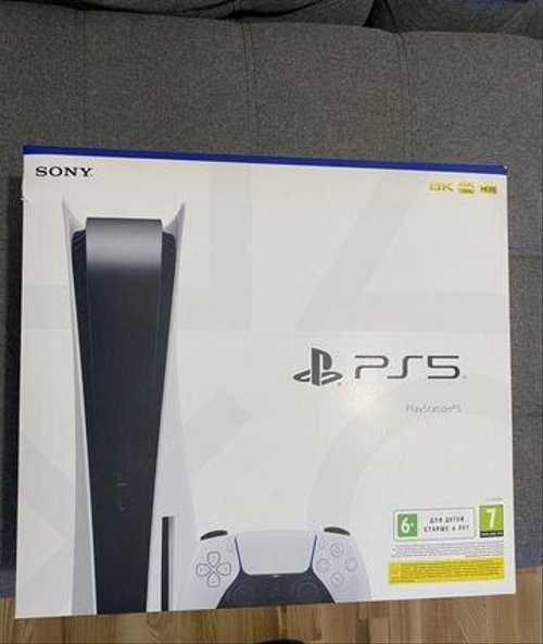 Sony playstation 5 с дисководом фото