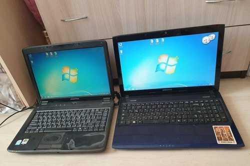 Ноутбуки Samsnug R590 и Emachines D520