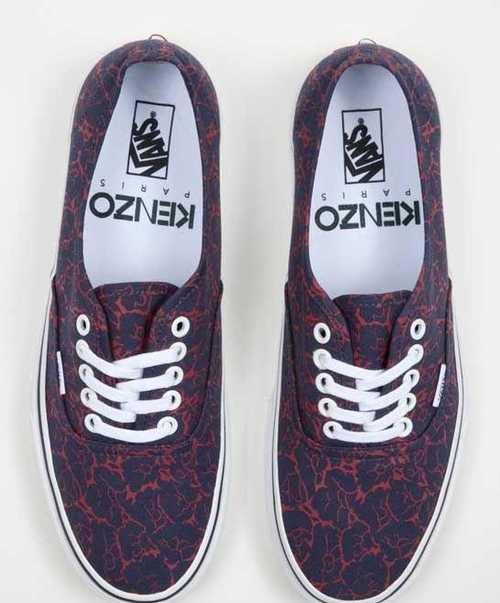 Кеды Vans коллаборация с Kenzo 36 оригигал