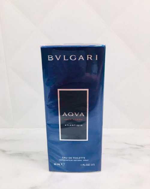 Новая туалетная вода bvlgari aqva 30 мл