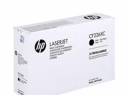 HP CF226XC оригинальный картридж black