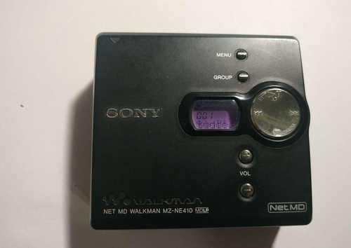 Минидисковый плеер Sony MiniDisc mz-ne410