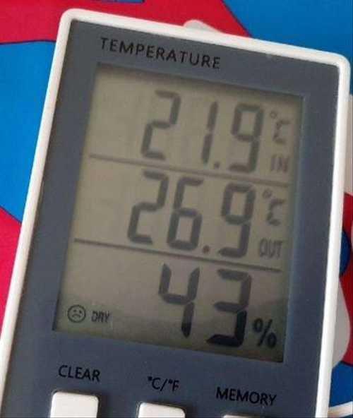 Термометр градусник домашний