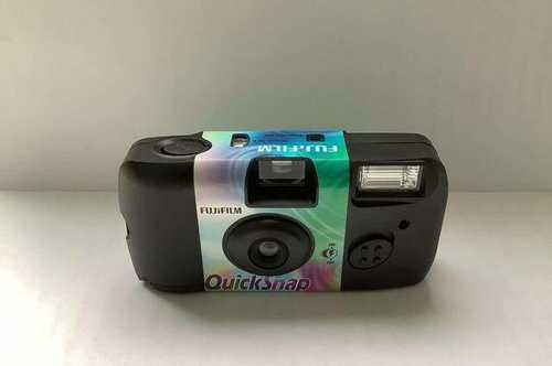Одноразовый плёночный фотоаппарат fujifilm quicksn