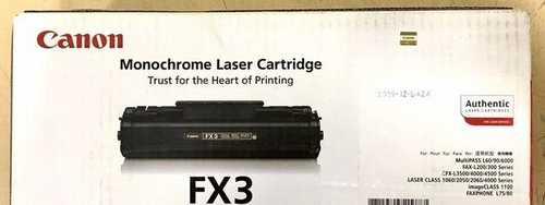 Картридж лазерный Canon FX3 черный