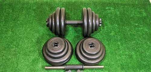 Гантели по 30кг Новые MB Barbell - 2шт