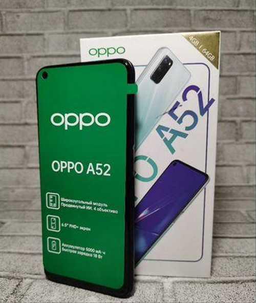 Oppo A52 темно синий