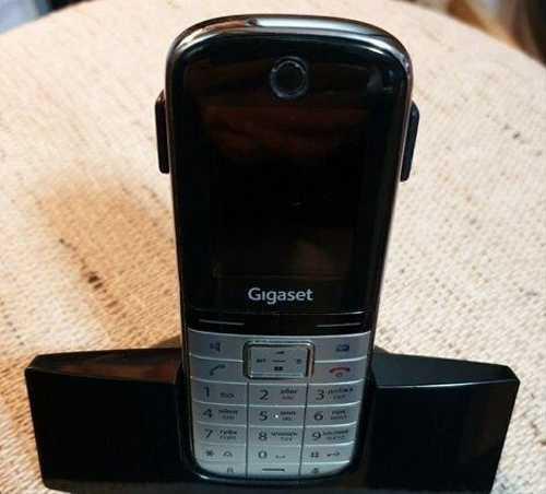 Радиотелефон Gigaset SL400 черный/серебристый
