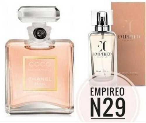 Духи Аромат 29 Эквивалент Chanel Coco Mademoiselle