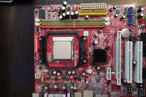 Связка материнская плата+ процессор Socket AMD AM2