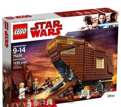 Lego star wars 75220 Лего Песчаный Краулер Звёздны