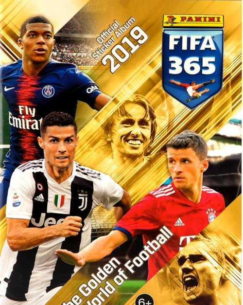 Альбом для наклеек panini fifa 365: 2018-2019