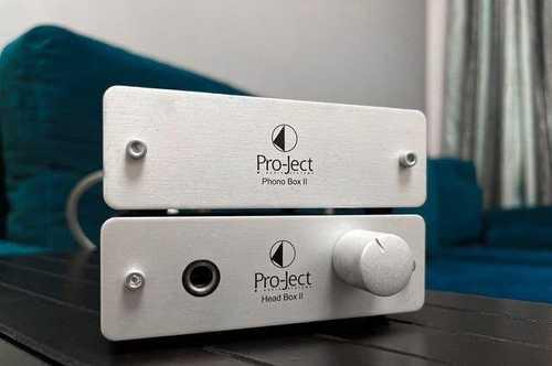 Pro-Ject Phono Box II и Pro-Ject Head Box II