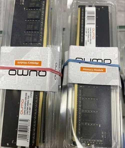 Оперативная память qumo (QUM4U-8G2400P16) 8 гб