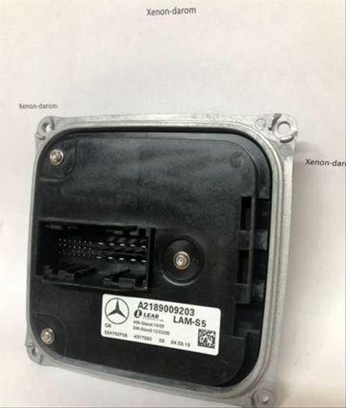 Новый блок управления LED фар Mercedes A2189009203