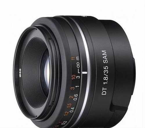 Новый объектив Sony DT 35mm f/1.8 SAM (SAL-35F18)