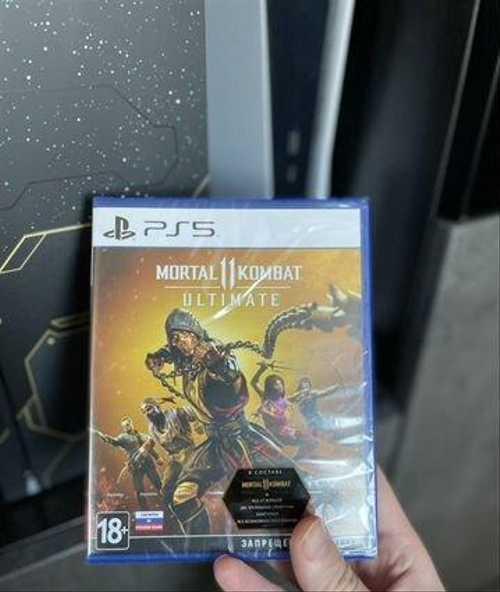 Новый запечатанный диск Mortal kombat 11 ultimate
