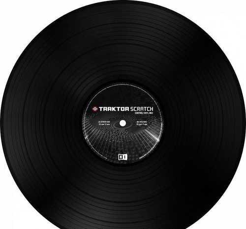 Виниловый диск Native Instruments Vinyl Black Mk2