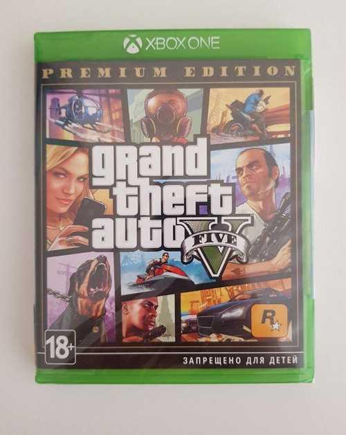 Диск gta 5 xbox