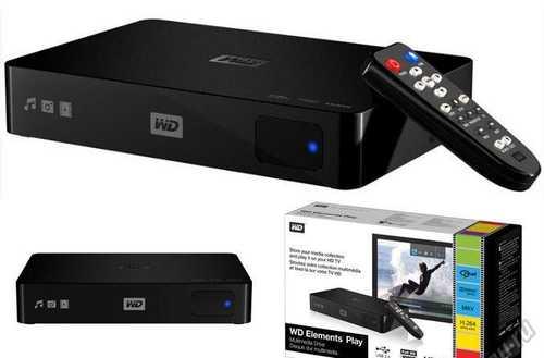 Медиаплеер Western Digital Elements Play 1Tb