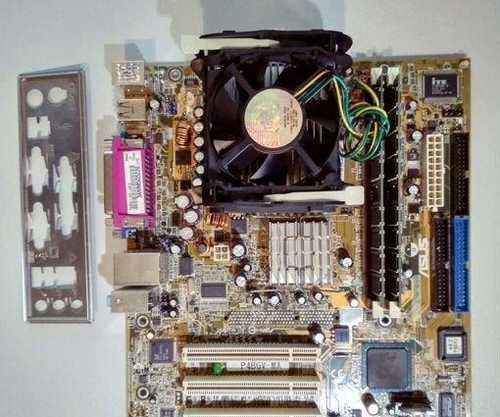 Набор Socket478, Pentium4 2GHz, video, 2x1Gbddr