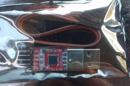 Конвертер USB to TTL на чипе CP2102, uart