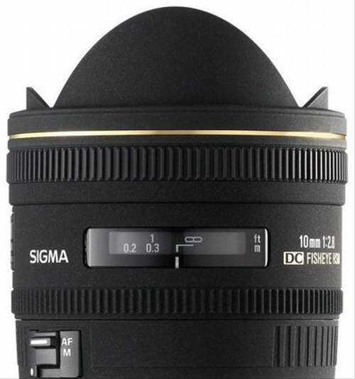 Sigma 10mm f2.8 HSM Canon светосильн фикс объектив