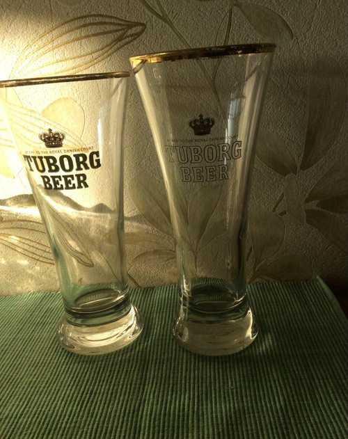 Пивные бокалы Tuborg 6 шт