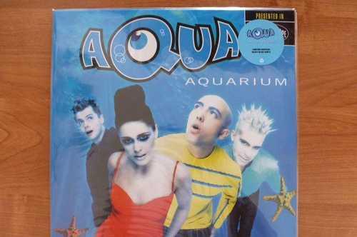 Aqua "Aquarium" Baby Blue Transparent Vinyl Sealed