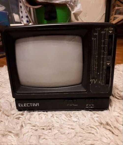 Телевизор переносной electra 14см
