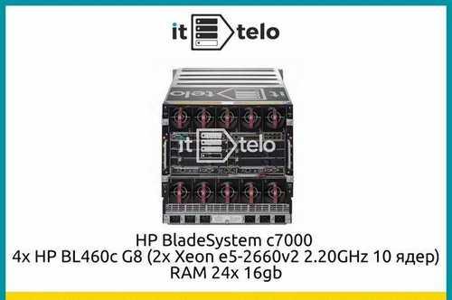 Блейд-система HP с7000 + 4x BL460сG8