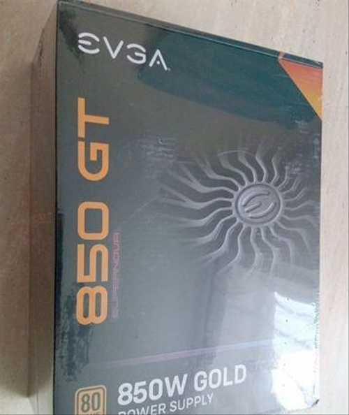 Блок питания evga supernova GT 80+ Gold 850w новый