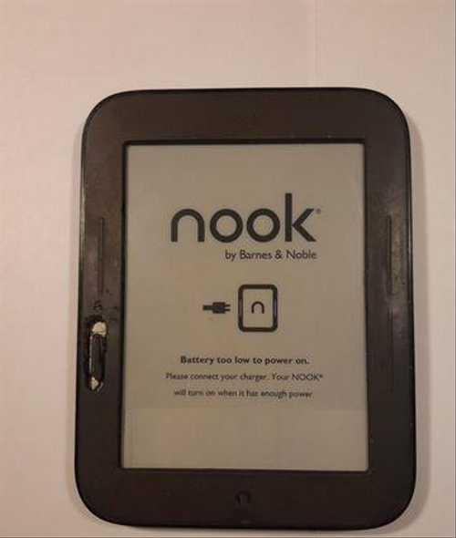 Электронная книга Barnes & Noble nook Simple Touch