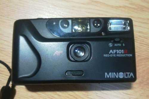 Винтажный плёночный фотоаппарат Minolta AF101R