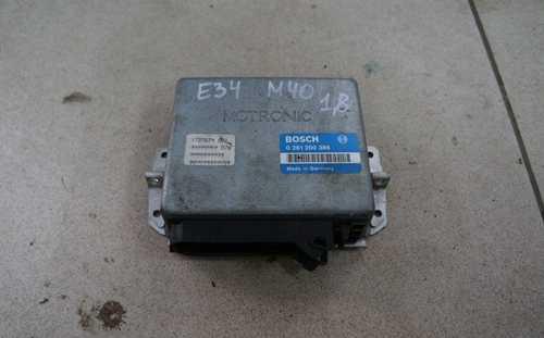 BMW E34 блок управления двигателем M40 1.8
